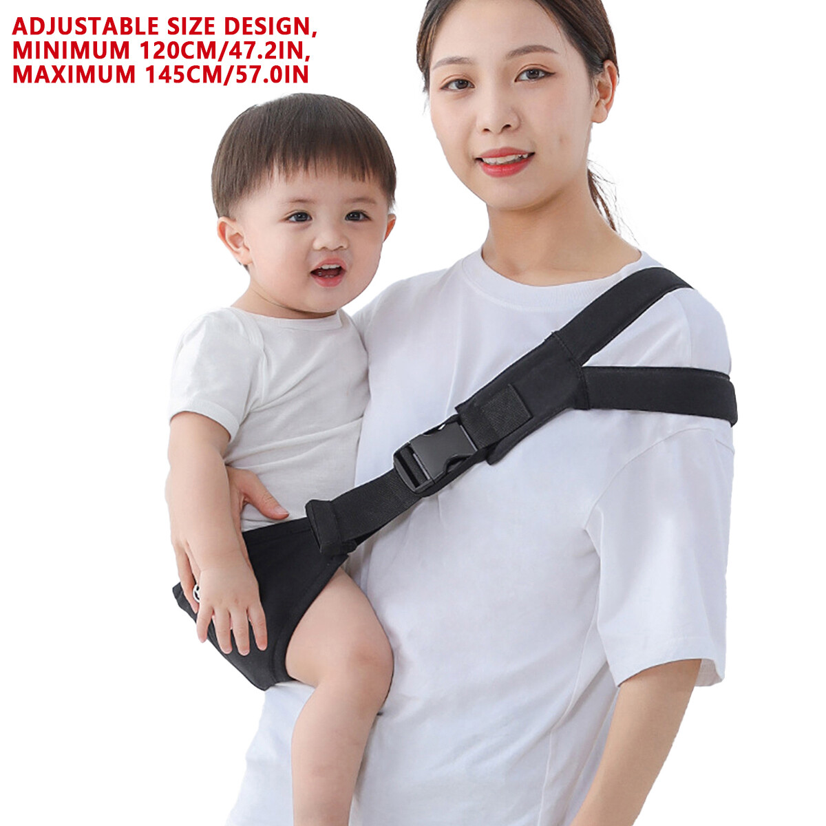 One Shoulder Labor-Saving Baby Carrier Sling Wraps Strap Half Wrapped ...