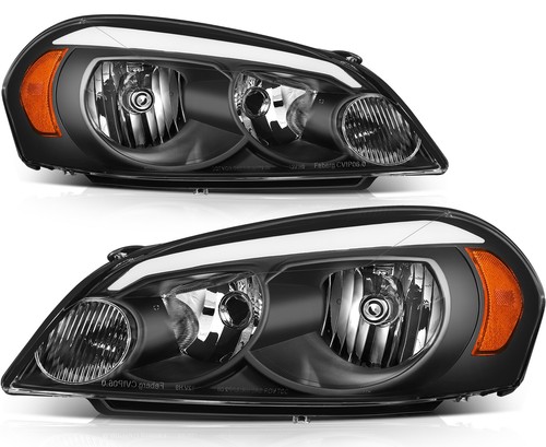 Headlights Assembly Pair Replacement For 2006-2014 Chevy Impala | eBay