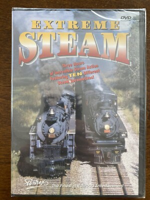 Extreme Steam DVD Pentrex Railroad Train Video Rare & OOP New Sealed ...