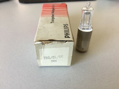 PHILIPS 75Q/CL/DC 75 WATT 28 VOLT 75 WATT BULB...LOT OF 2 | eBay