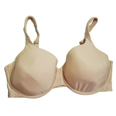 Vanity Fair Bra Size 40D Womens Beige Adjustable Strap Padded Wired ...