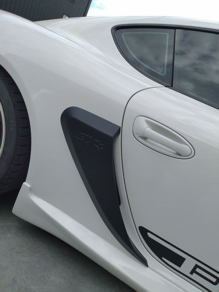 Fit for 06-12 Porsche 987 Cayman Side Air Scoop Vents Intake G Style ...