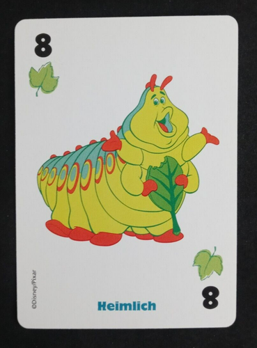 A Bug's Life Single Playing Card Heimlich 8 Leaves | eBay