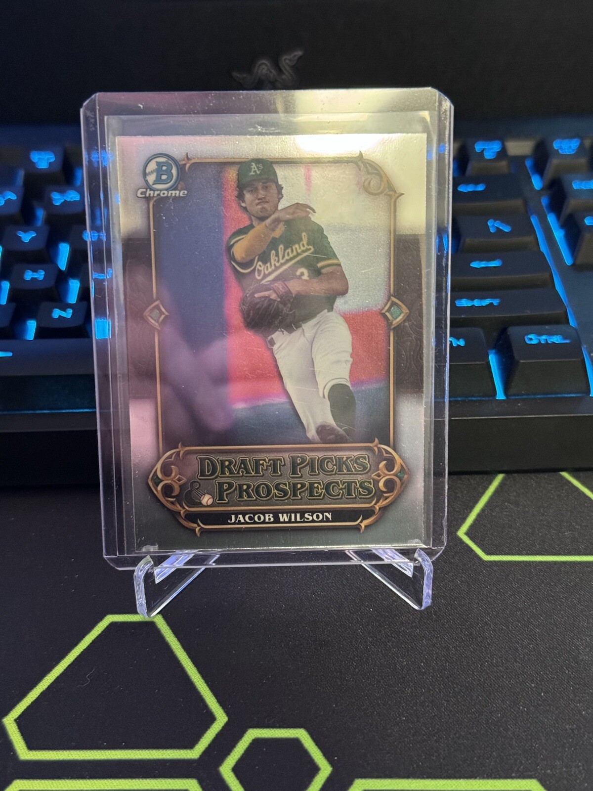 2023 Bowman Draft Chrome Jacob Wilson Draft Picks Prospects Athletics ...