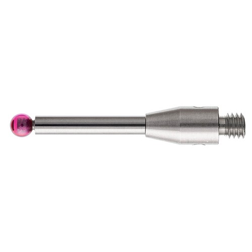 CMM Styli M3 Thread 2.5mm Ruby Ball Tungsten Carbide Stem L20mm for A ...
