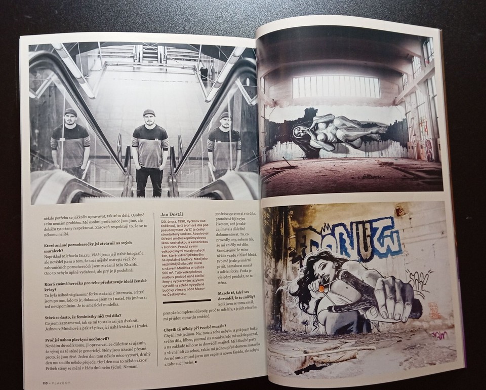 Playboy CZ 11 2024 ART Anastasia Banksy JW Mind Strike Graffiti David Cerny | eBay