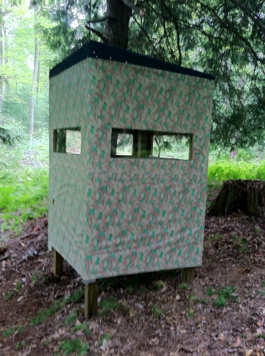 Homemade Hunting Blinds