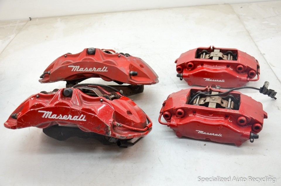 2014 MASERATI GRAN TURISMO FRONT AND REAR BRAKE CALIPERS | eBay