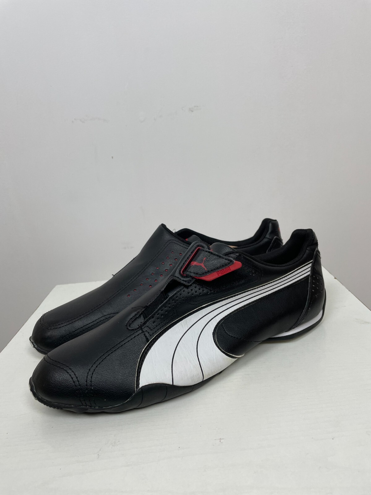 RARE Puma Speedcat Vintage Black Sneakers Leather 43 - Gem