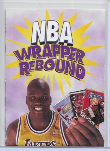 1998 NBA Wrapper Rebound Basketball Shaquille O’Neal Insert Card lot of ...