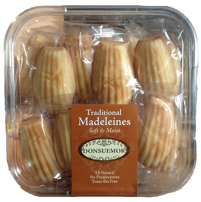 Donsuemor Traditional Madeleines - 28 Individually Wrapped - 28 Oz ...