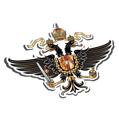 QDG CREST STICKER - 1ST THE QUEEN'S DRAGOON GUARDS - ARMY - WELSH ...