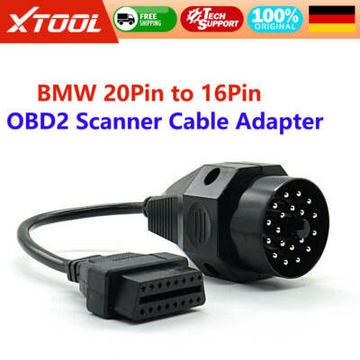 für BMW E36 E46 E38 E39 E53 OBD2 DIAGNOSE SCANNER ADAPTER Stecker 20 PIN Kabel | eBay.de