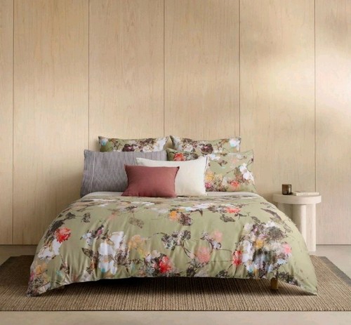 Sheridan Joison King Size Duvet Cover Set 100% Cotton Sateen 280TC 2 ...