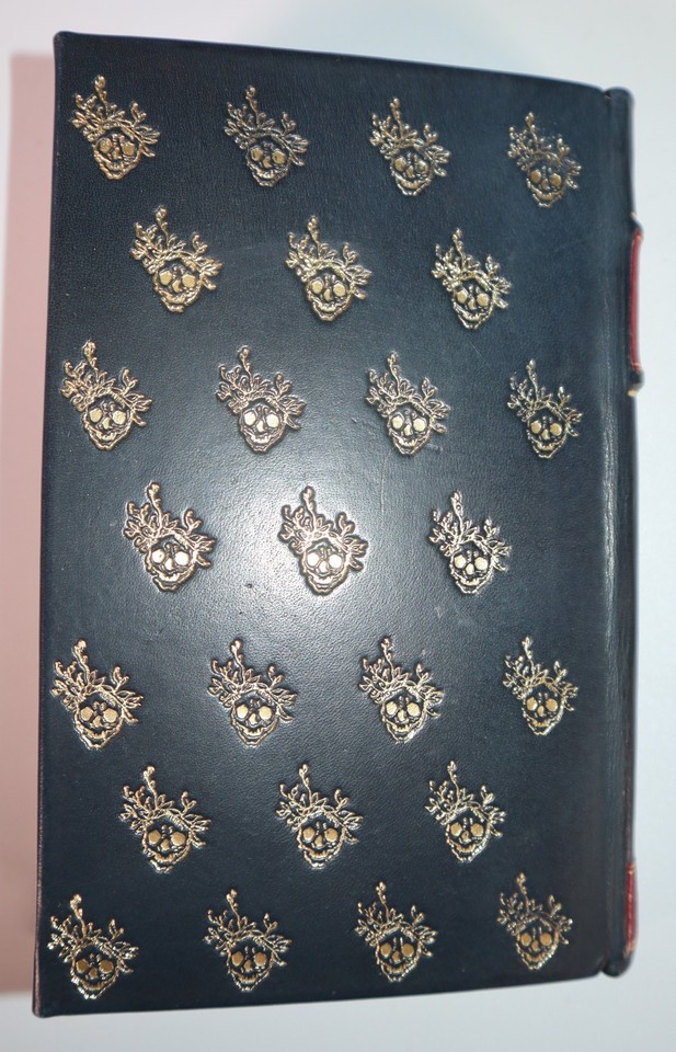 1898 The Dance of Death Hans HOLBEIN 49 Skeleton Plates Fine Binding ...