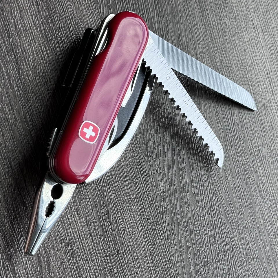 Wenger Pocket Grip Multi Tool with pliers | eBay