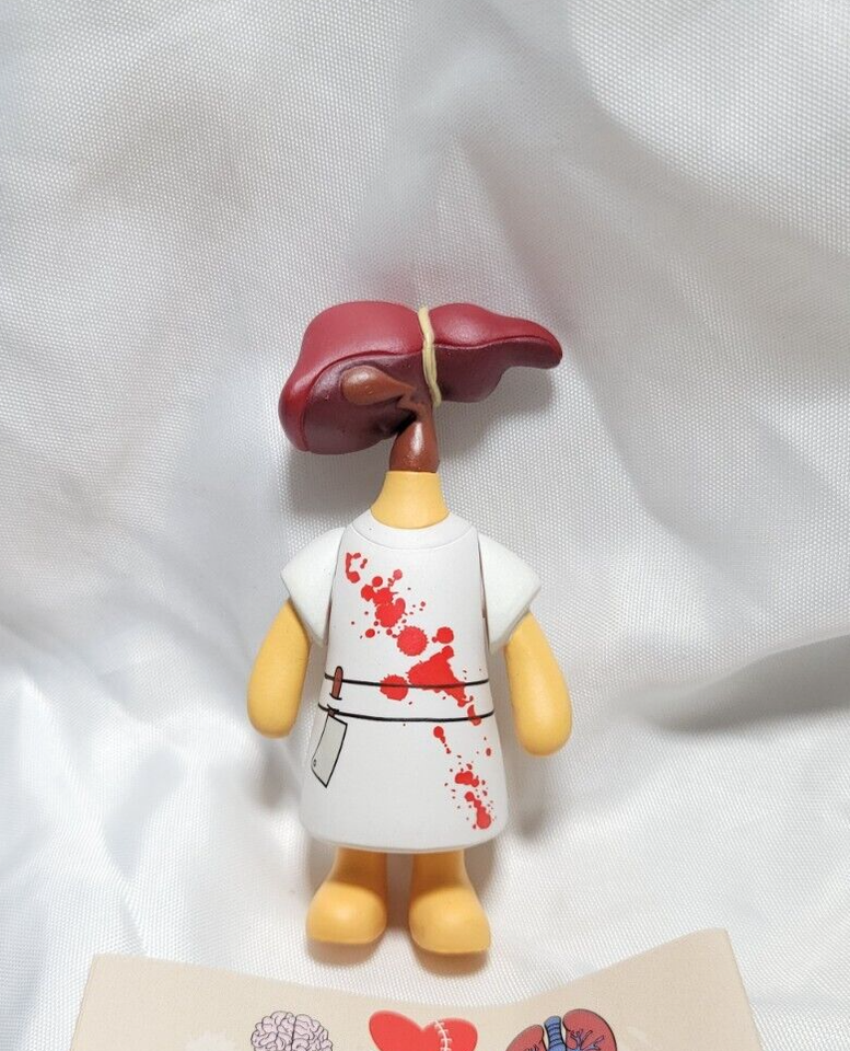 Urban Vinyl figure Toy Organ Donors FOOX ESC Liver Open Blind Box | eBay