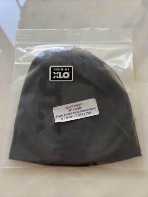 XLO PRO XP-1-0.5M Single Ended Audio Interconnect 0.5 Meter - 1.64 Ft ...
