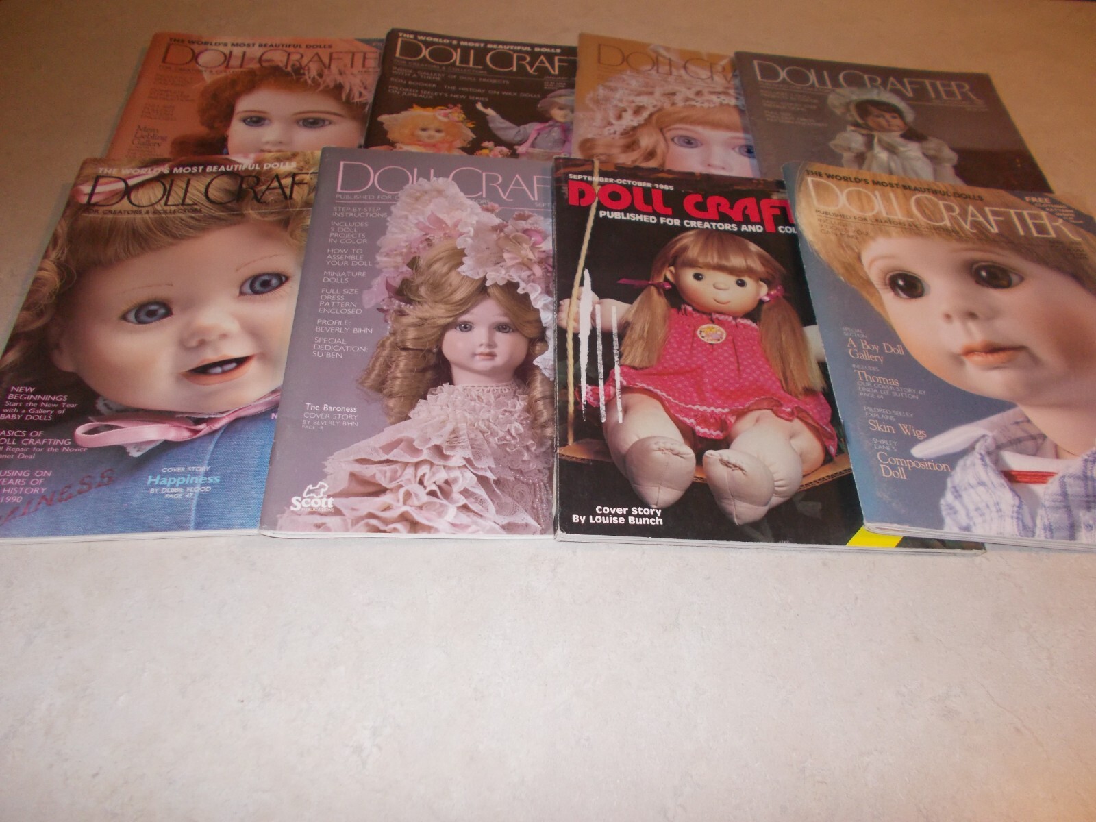 Doll Crafter Magazine Lot 8 Magazines 1980s and 1990s | eBay