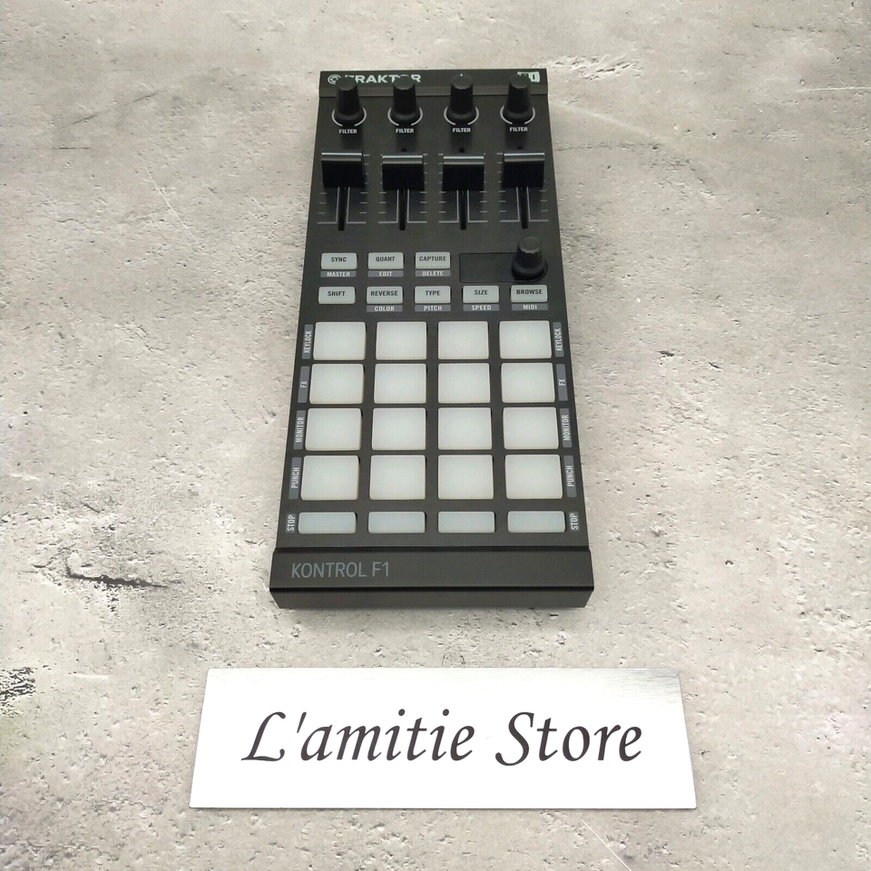 Native Instruments TRAKTOR KONTROL F1 DJ Controller MIDI Remix Stem ...