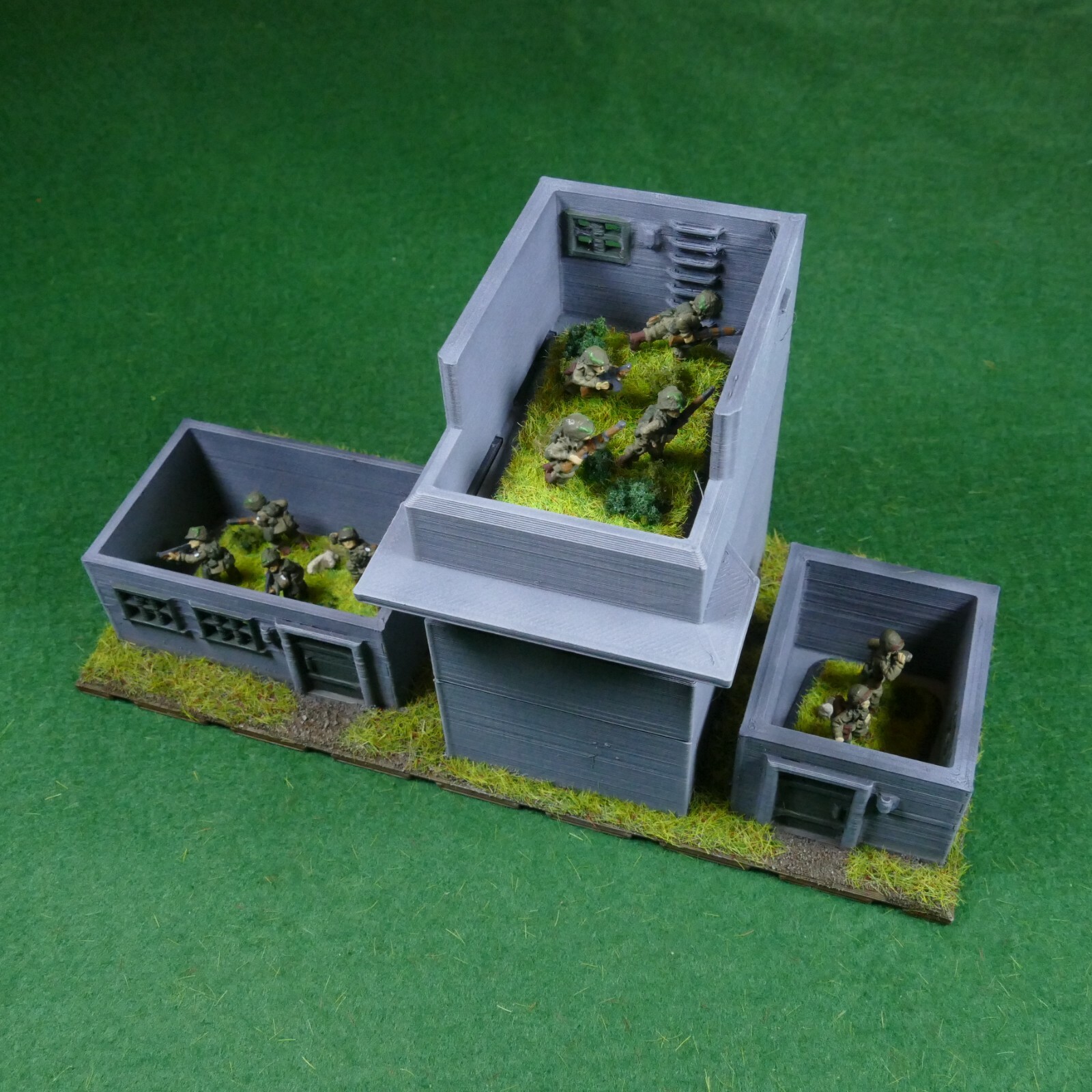 15mm Flames of War British Coastal Defence Bunkers for WW2 Wargaming | eBay