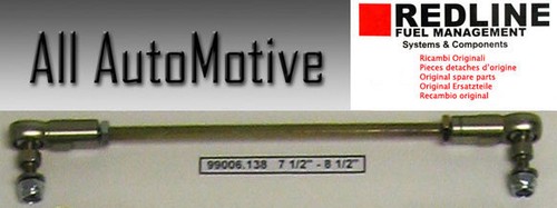 Weber Carb Universal Adjustable Throttle Linkage Rod - 8"- Swivel Ends ...