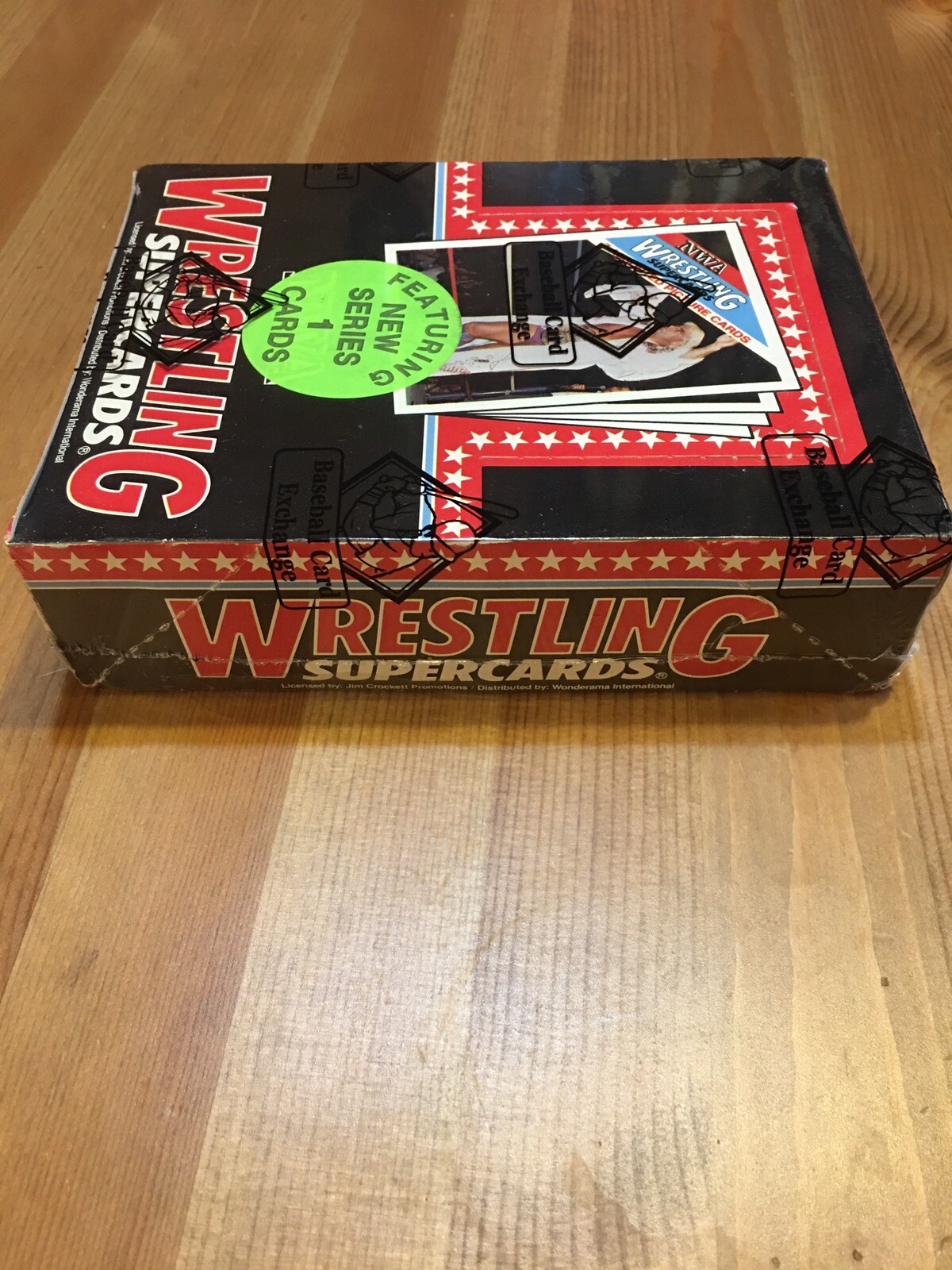 1988 Wonderama NWA/WCW Wrestling Cards Wax Pack Box-48 Packs-BBCE ...