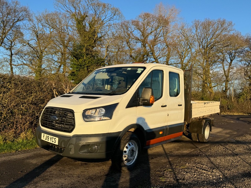 2019 Ford transit crew cab tipper | eBay