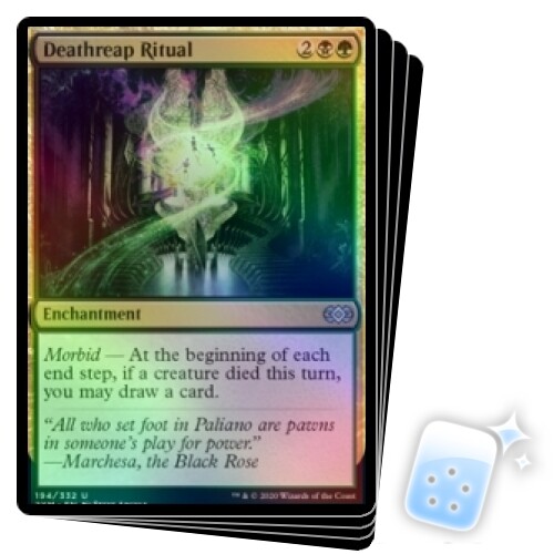 FOIL DEATHREAP RITUAL X4 Double Masters Magic MTG MINT CARD | eBay