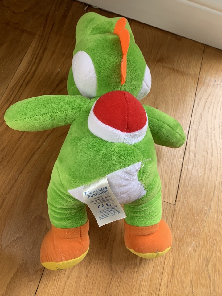 Build A Bear Workshop Super Mario Bros Nintendo Soft Plush Toy Bowser ...