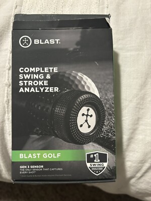 NEW Blast Motion Golf - Complete Swing & Stroke Analyzer - GEN 3 SENSOR ...