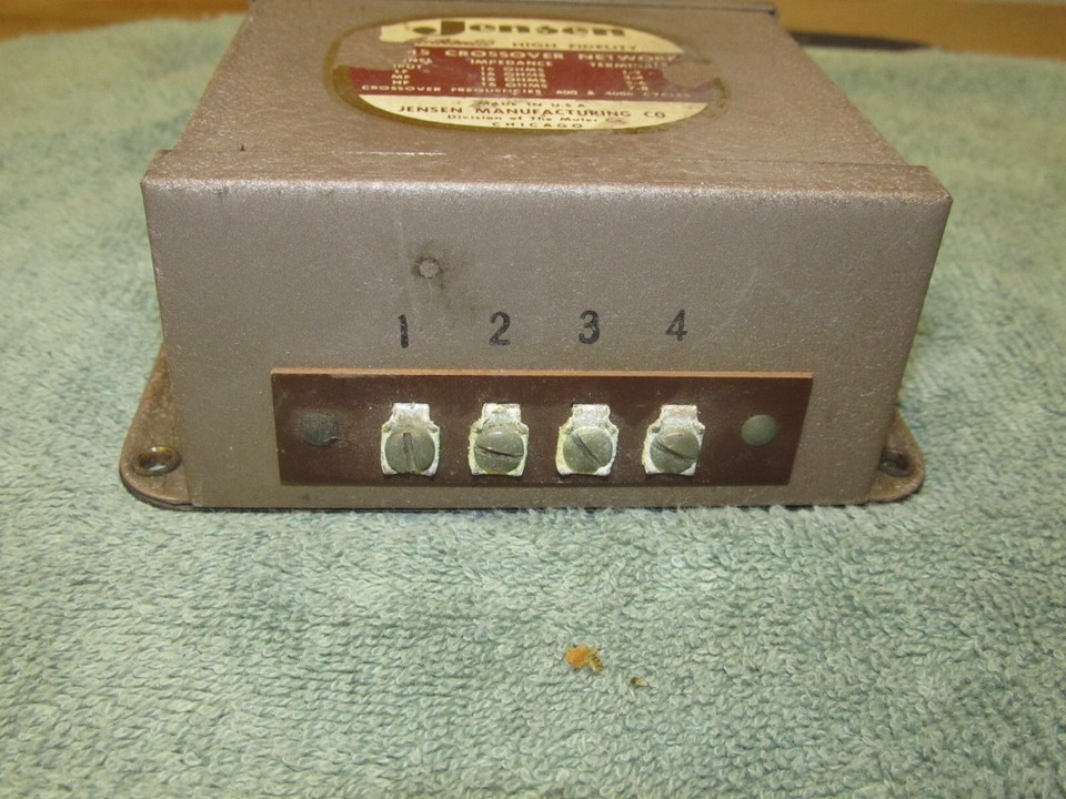 Vintage Jensen Speaker Crossover A-645 | eBay