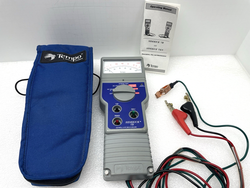 TEMPO SIDEKICK 7B CABLE MULTI TESTER 1134-5023 GREENLEE TESTED | eBay