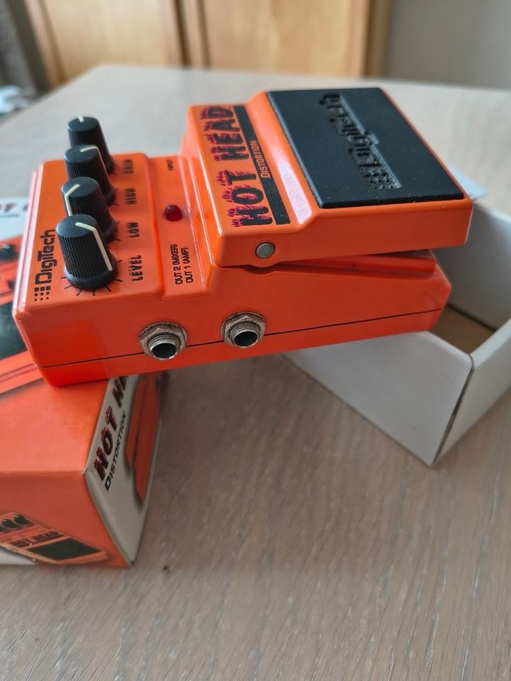 DigiTech Hot Head Distortion Guitar Effects Pedal c/w Original Box & Manual | eBay UK