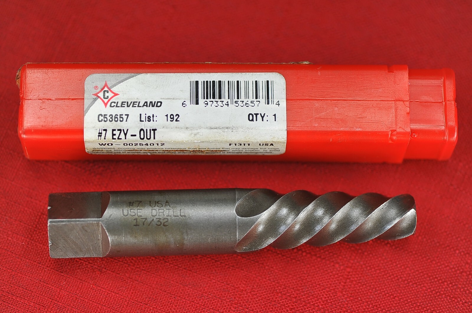 CLEVELAND C53657 #7 EZY-OUT SCREW EXTRACTOR | eBay