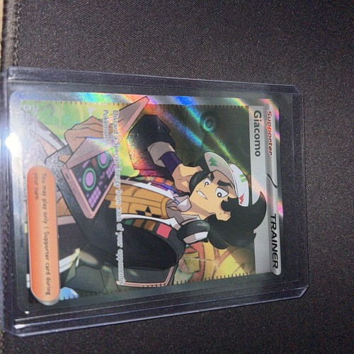 Giacomo 252/193 Paldea Evolved Pokemon TCG Card Full Art Ultra Rare NM ...