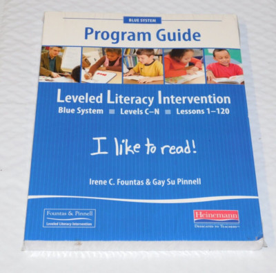 Fountas & Pinnell Leveled Literacy Blue System Program Guide Levels C-N ...