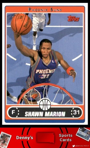 2006 Topps #31 Shawn Marion Phoenix Suns Basketball Card | eBay