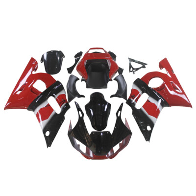 Red Black Plastic Fairing Kits for Yamaha YZF R6 1998 99-2002 Injection ...
