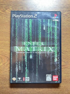 SONY PLAYSTATION PS2 NTSC ENTER THE MATRIX | eBay