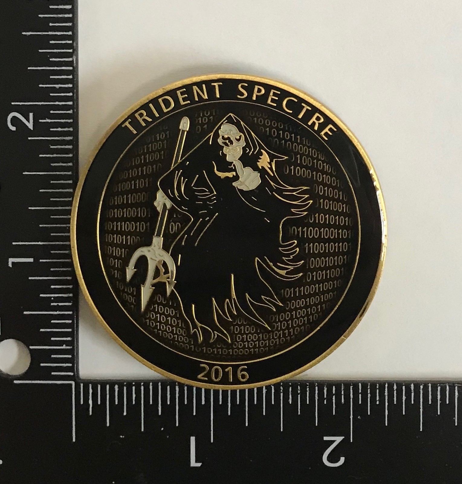 Navy SEALs Trident Spectre 2016 SPOOK CIA NSA USIC Logos 3D Webbed ...