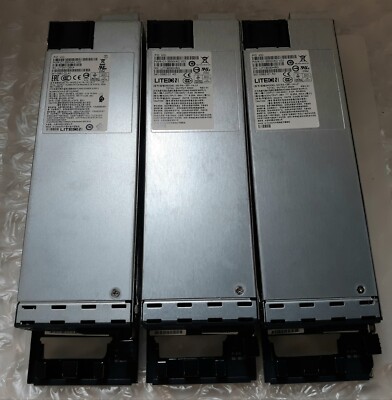 Lot of 3 Cisco LiteOn PWR-C1-350WAC PA-1351-1A-LF 350W Switching Power ...