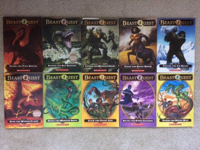 Beast Quest series 1-10 set PB 1 2 3 4 5 6 7 8 9 10 lot | eBay