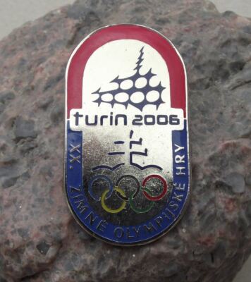 2006 Turin Torino 20th XX Winter Olympic Games Rings Official Logo Pin ...