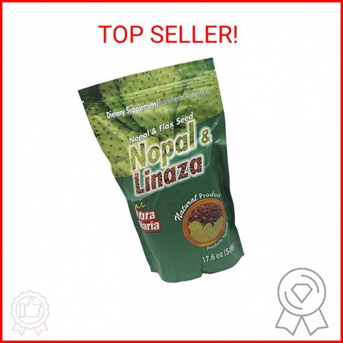 Mi Fibra Diaria Nopal & Linaza. Nopal Cactus and Flax Seed Fiber ...