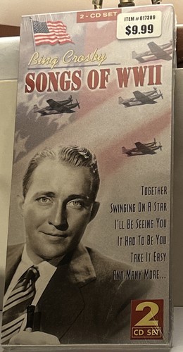 BING CROSBY -2 CD Set Songs of WWII - BRAND NEW | eBay