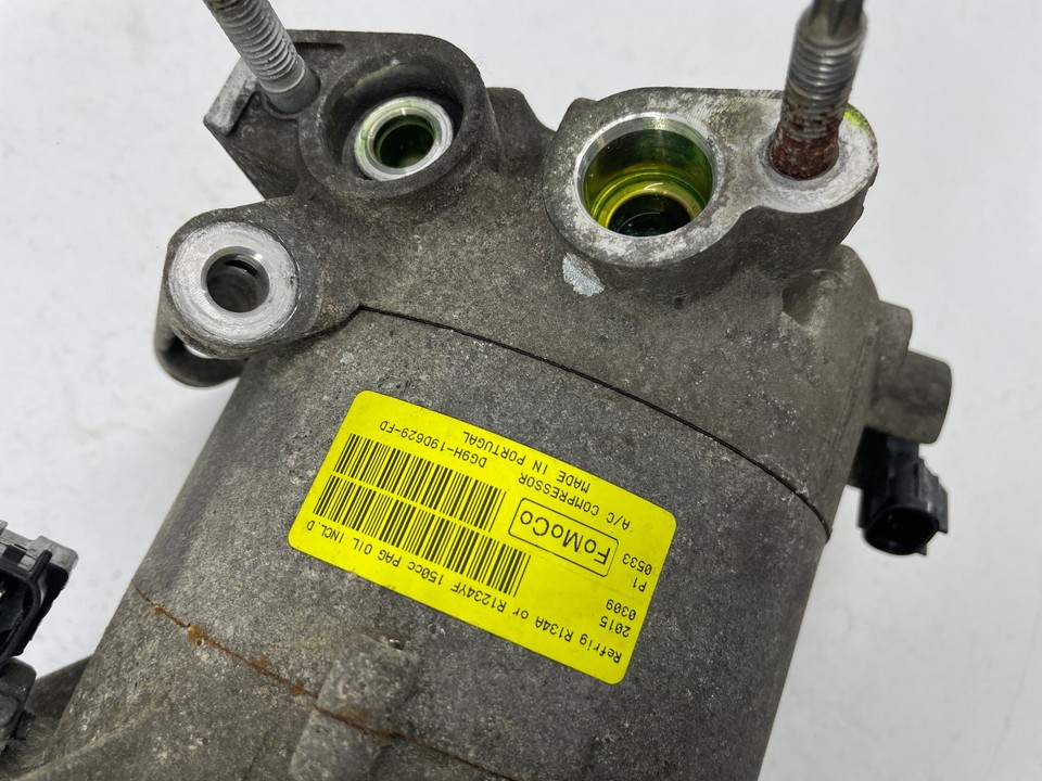 FORD MONDEO MK5 AIR CON PUMP COMPRESSOR DG9H19D629FD T7CE 2.0 TDCI 2014 ...