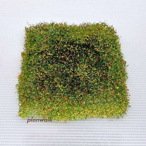 10PCS Miniature Farm Plants HO/OO Scale Grass Bushes Flowers Garden ...