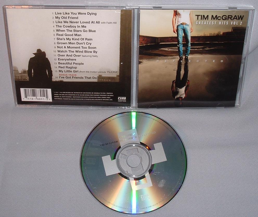 CD TIM MCGRAW Greatest Hits Volume 2 CANADA 715187889125| eBay