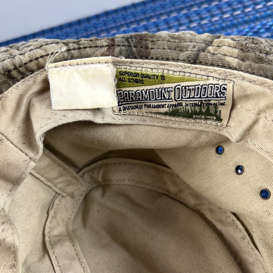 VTG Paramount Outdoors Boonie Mens Hat Cap Real Tree Hardwoods READ ...